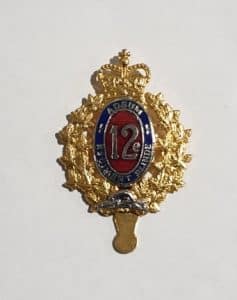 Canadian 12E Regiment Blinde Du Badge - C0001 | Allied Militaria