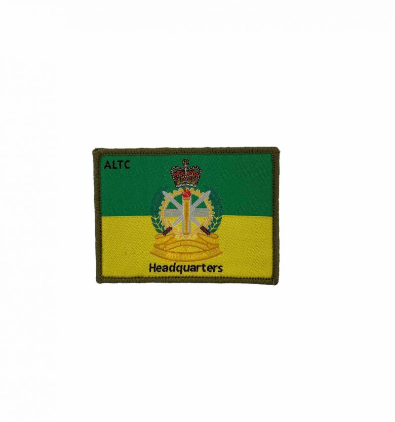 ARMY LOGISTIC TRAINING CENTRE HEADQUARTERS PATCH- P086 | Allied Militaria