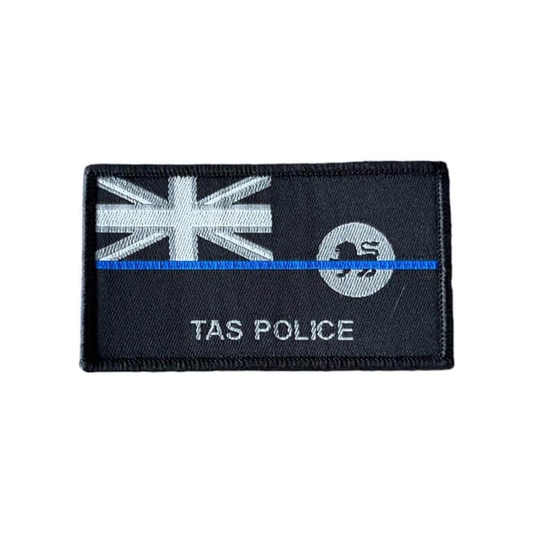 Tasmanian Police - Thin Blue Line Patch (PM015) | Allied Militaria