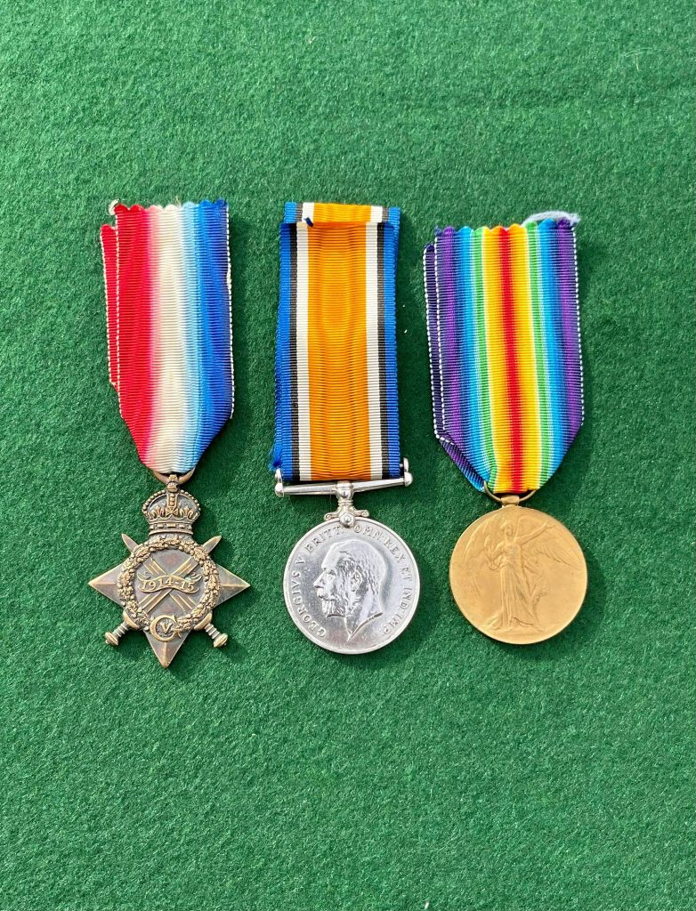 WW1 British trio impressed to 51050 SPR. T. SPENCER R.E (Royal ...