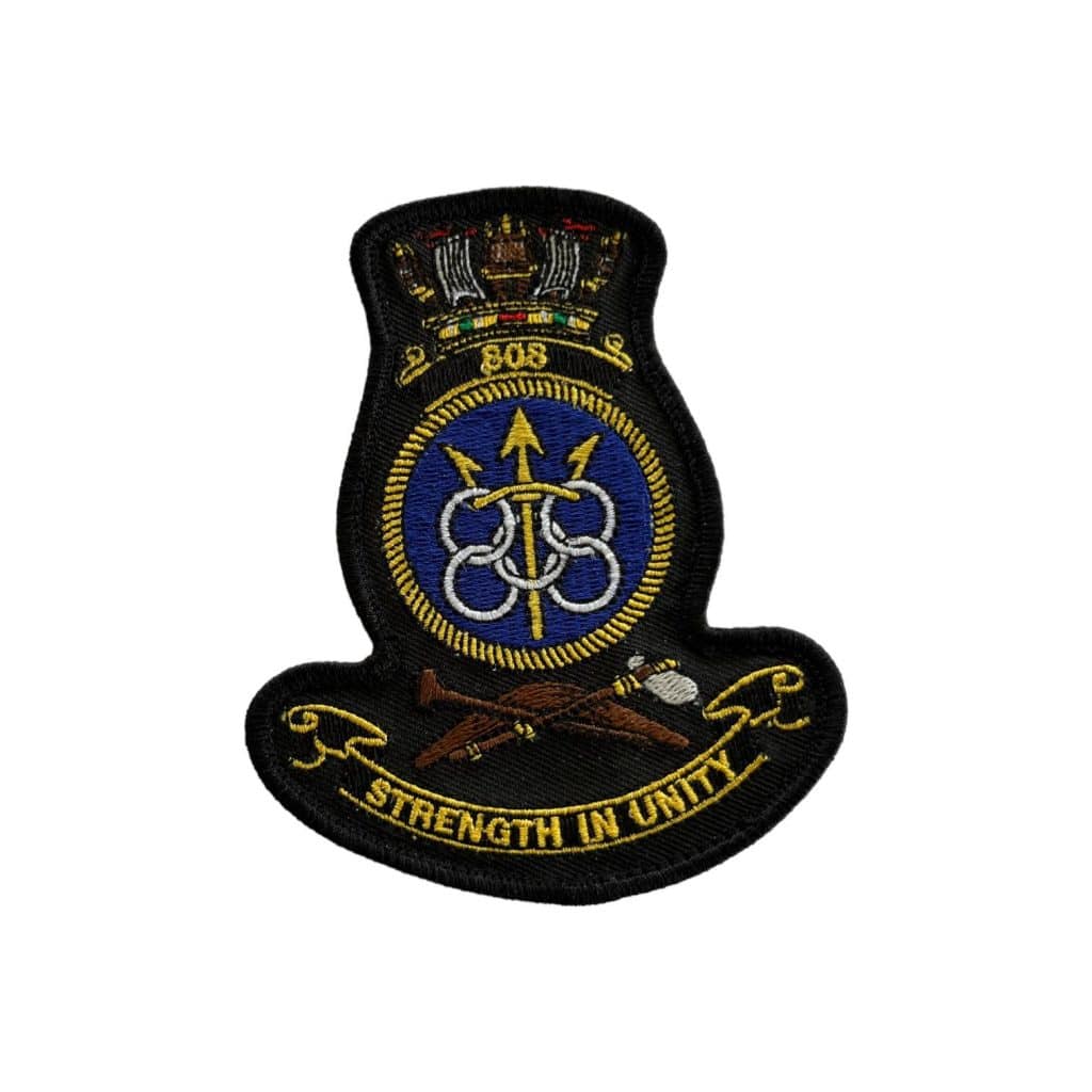 RAN – 808 Squadron Patch - BP061 | Allied Militaria