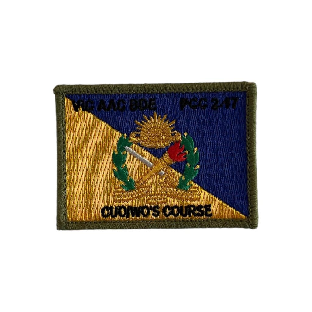 VIC AAC BDE - CUOYWO'S Course Patch - P549* | Allied Militaria