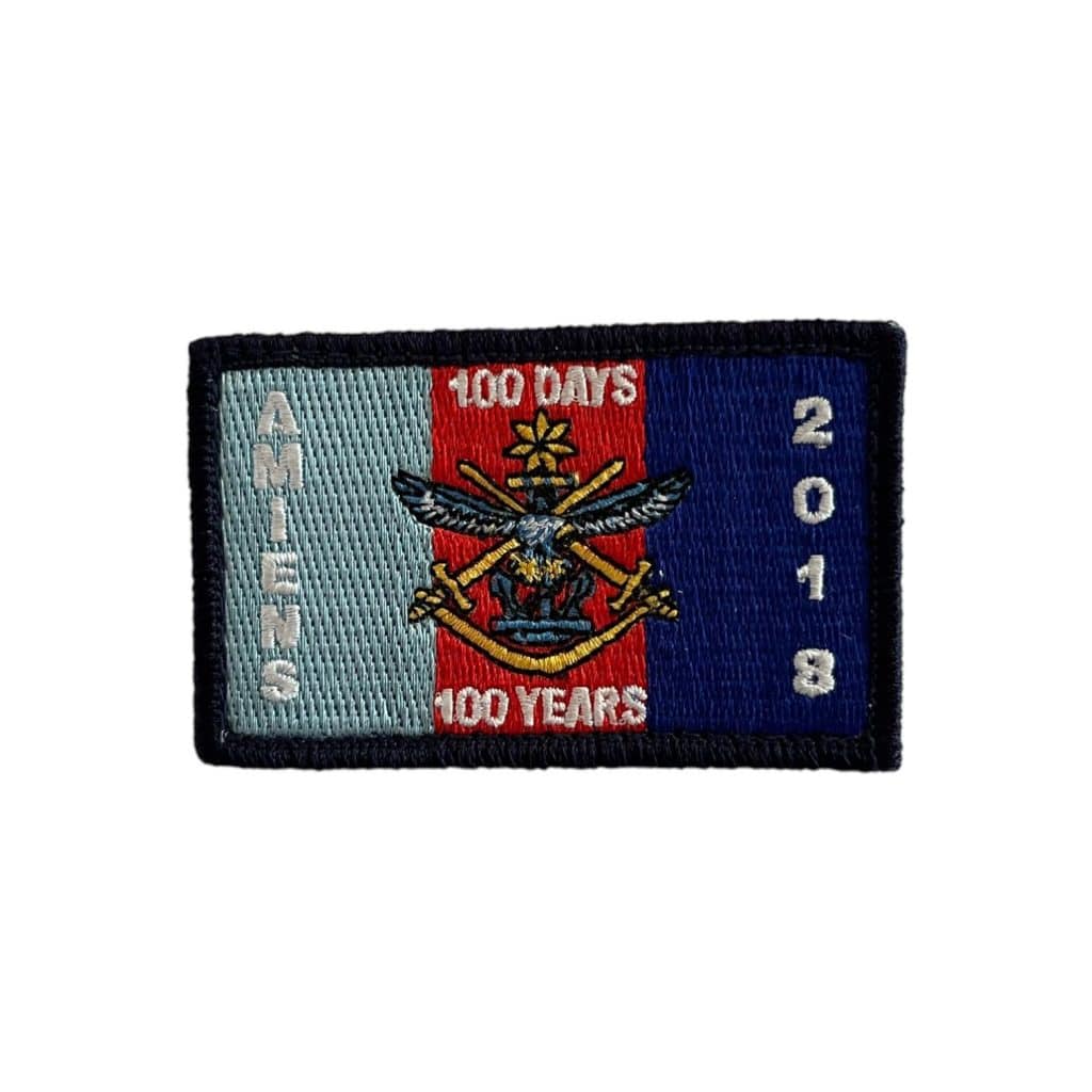 AMIENS 100 DAYS - 100 YEARS 2018 Patch - P542* | Allied Militaria