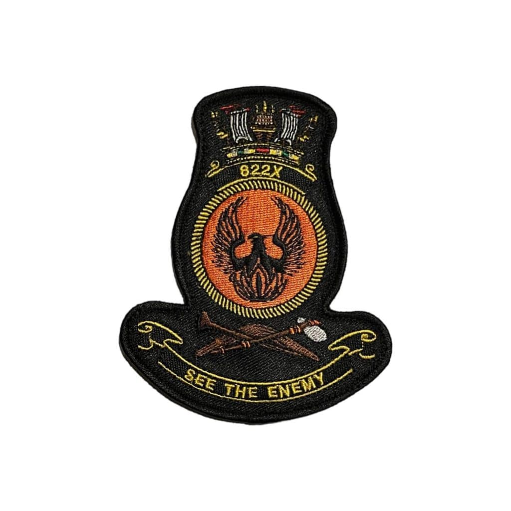 RAN 822X Squadron Patch - BP066 | Allied Militaria