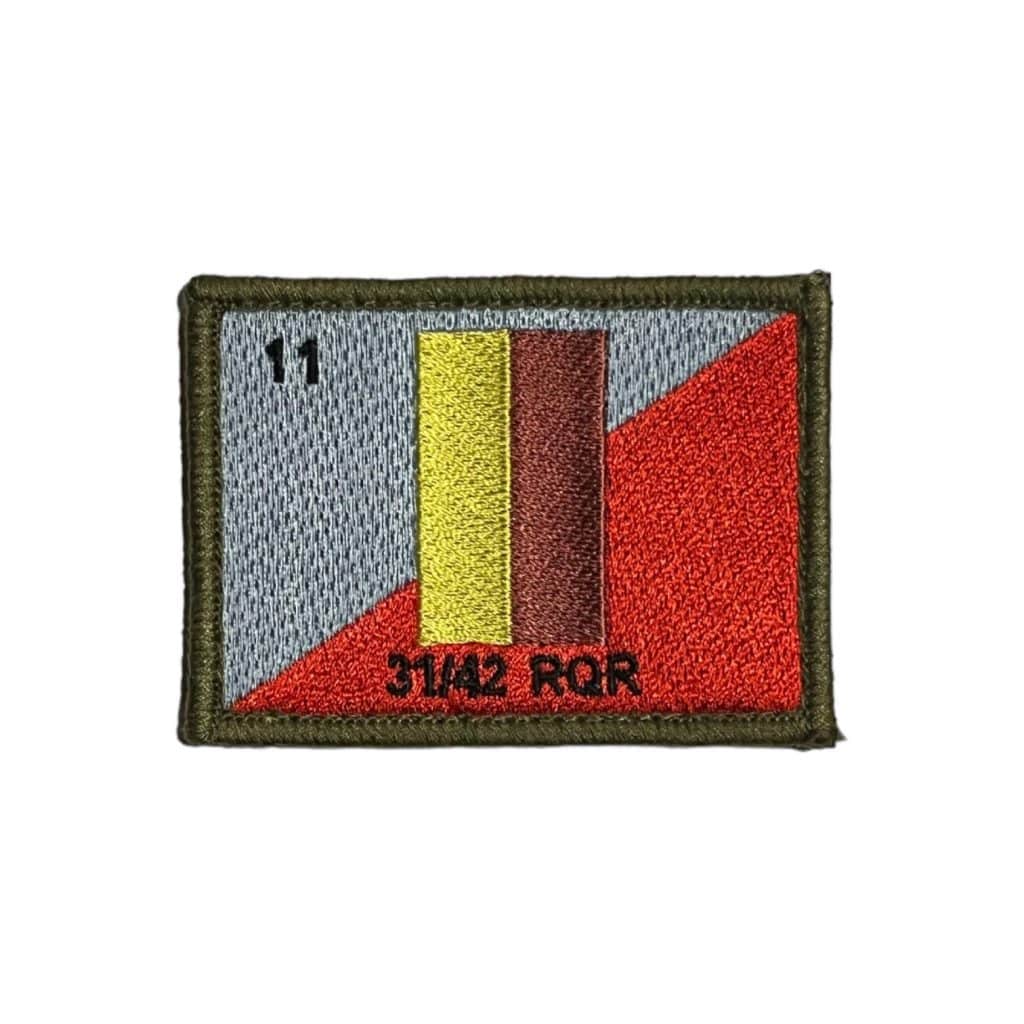 31st/42nd Royal Queensland Regiment Patch - P566* | Allied Militaria