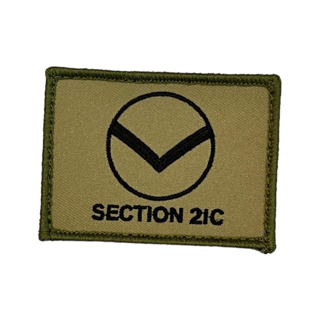 Lance Corporal rank – SECTION 2IC (Tan) Patch - P670 | Allied Militaria