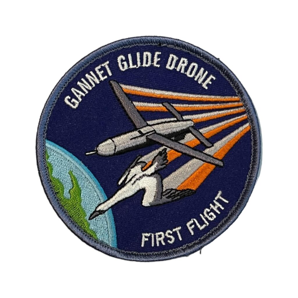 Gannet Glide Drone - First Flight Patch - BP096 | Allied Militaria