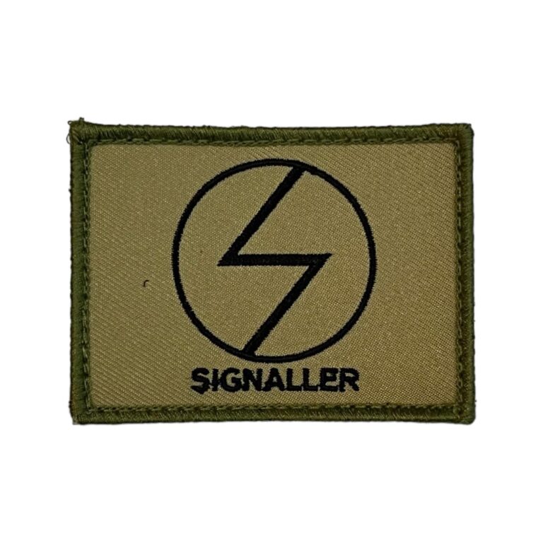 SIGNALLER (Tan) Patch - P675 | Allied Militaria