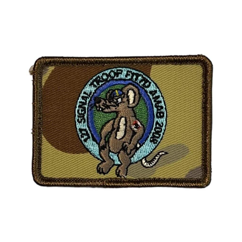 127 signal troop DPDU Patch - P712 | Allied Militaria