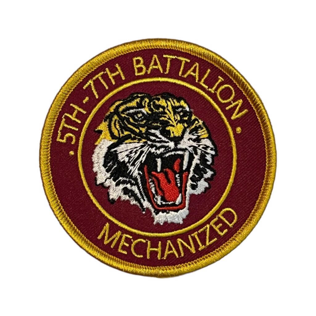 5th - 7th Battalion Mechanized RAR Patch - BP100 | Allied Militaria