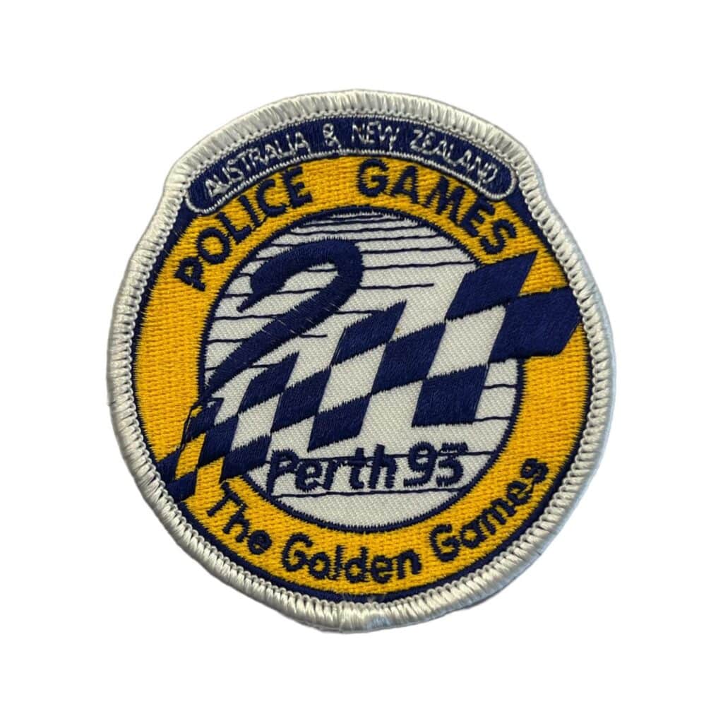 Australia & NZ Police Games "Perth 93" Patch (LE040) | Allied Militaria