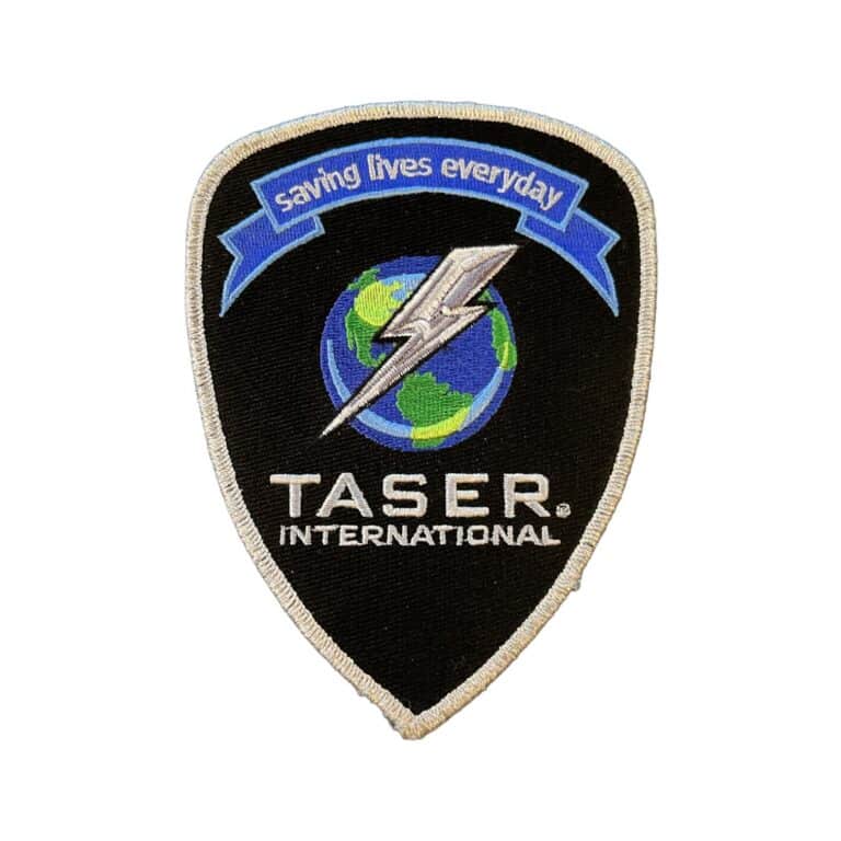 Taser International Patch (LE053) | Allied Militaria