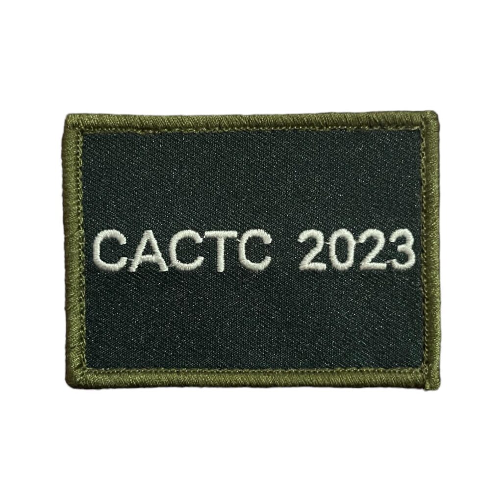Chief of Army Cadet Team Challenge (CACTC 2023) Patch - Dark Green ...