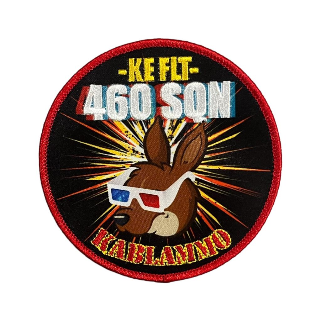 KE FKT 460 Sqn KABLAMMO Patch BP104 | Allied Militaria