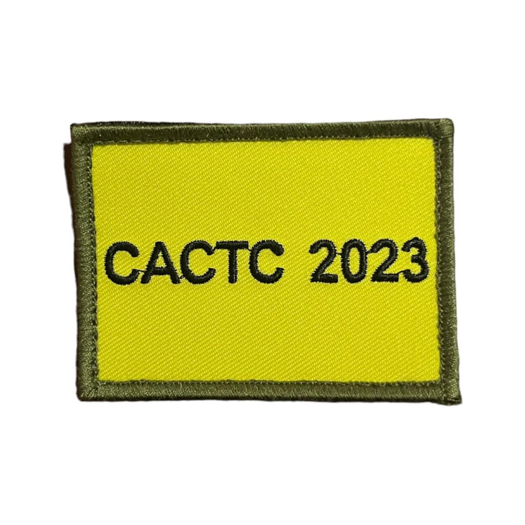 Chief of Army Cadet Team Challenge (CACTC 2023) Patch - Yellow ...