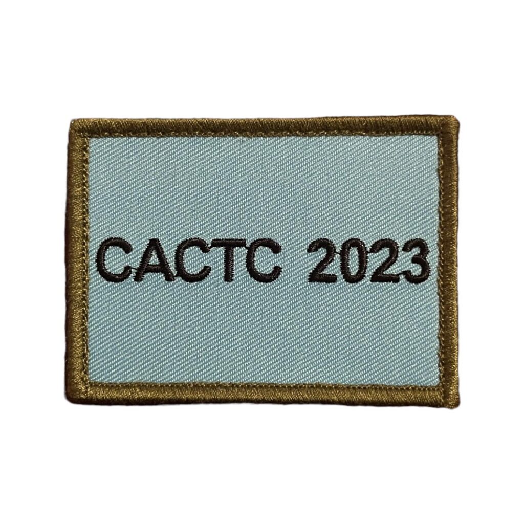 Chief of Army Cadet Team Challenge (CACTC 2023) Patch - Light Blue ...