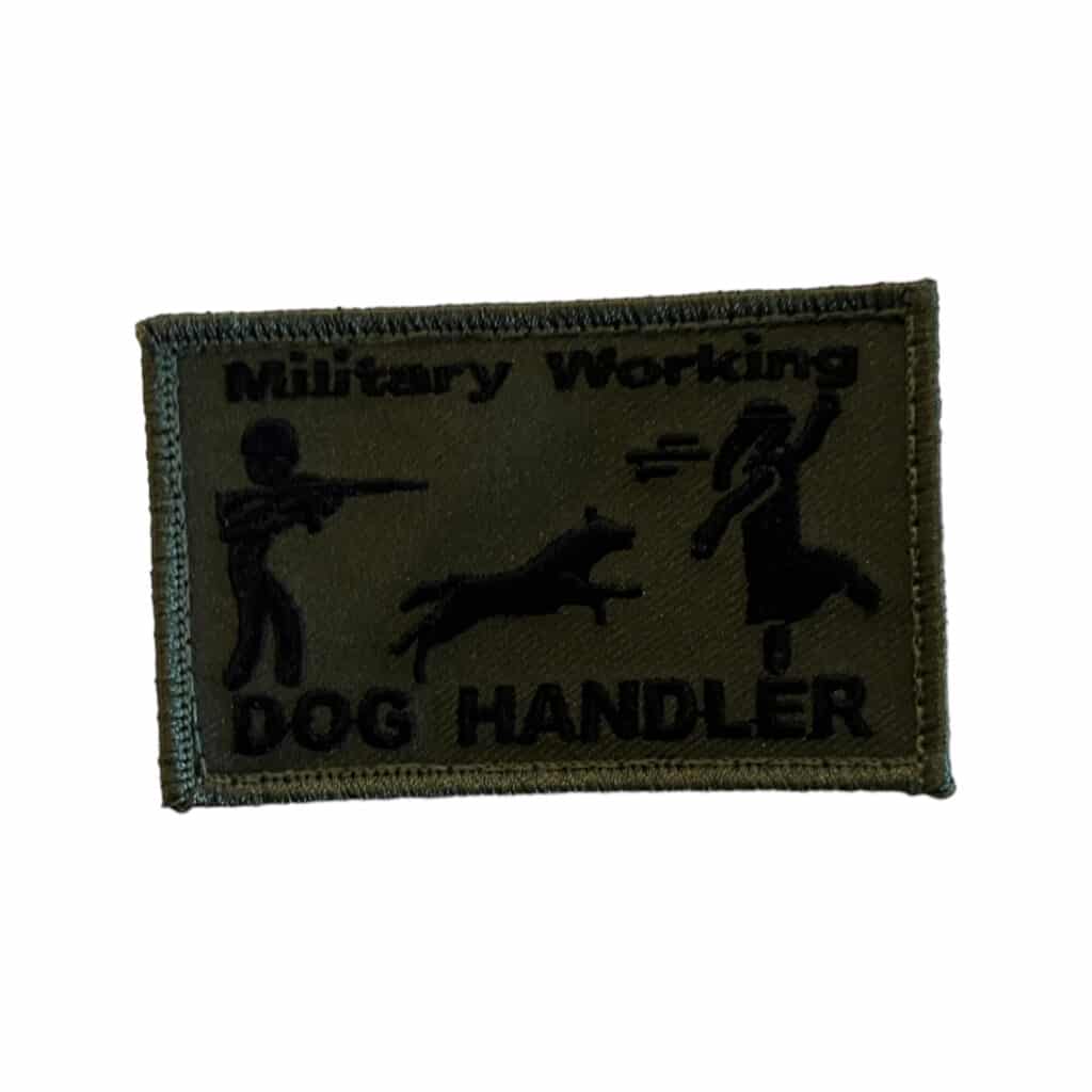 RAAF Military Working Dog - Handler Patch - P722 | Allied Militaria