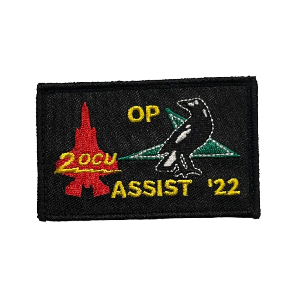 2 OCU OP ASSIST 22 Patch- P797* | Allied Militaria