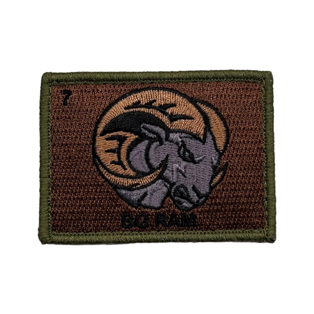 7 BG RAM Patch - P770 | Allied Militaria