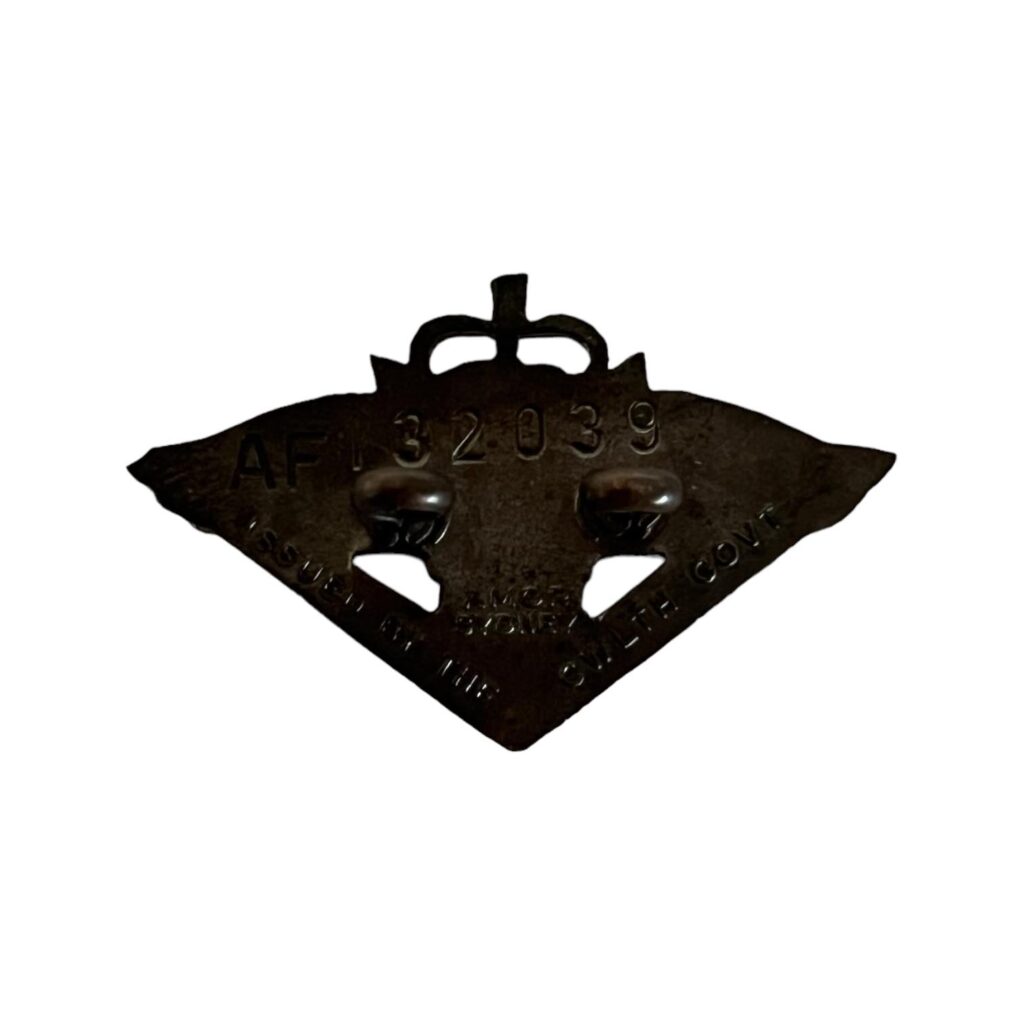 Returned From Active Service Badge (QC)- (A275) | Allied Militaria
