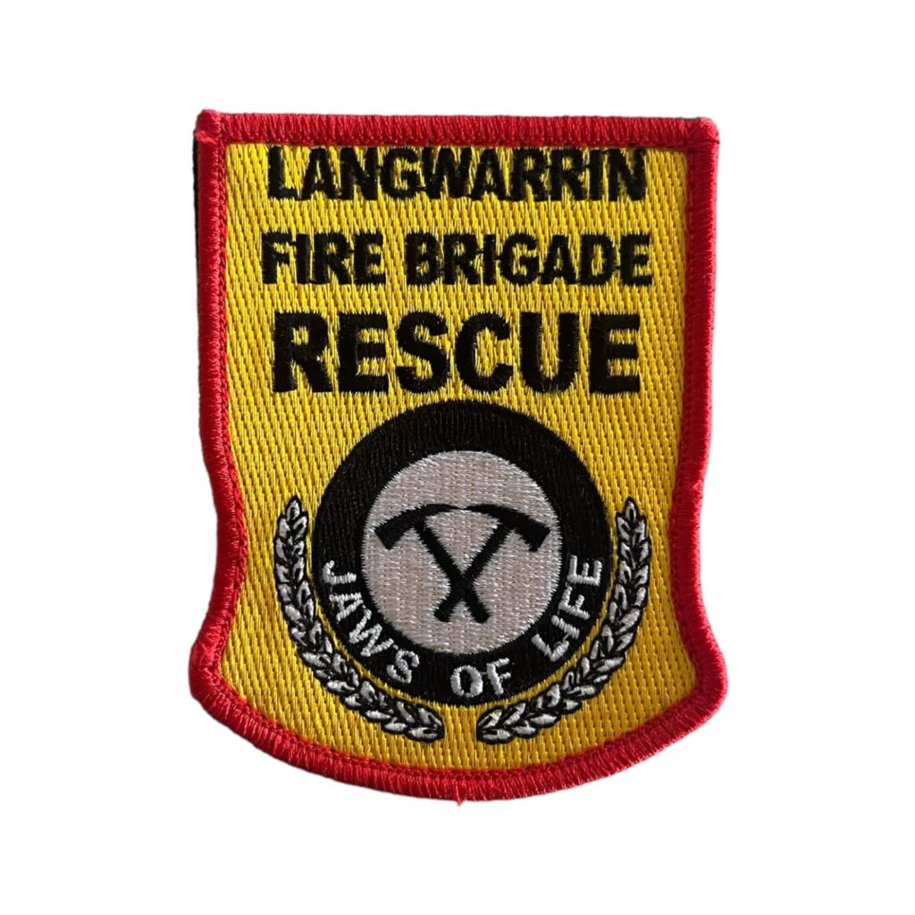 Langwarrin Fire Brigade Rescue Patch - P858 | Allied Militaria