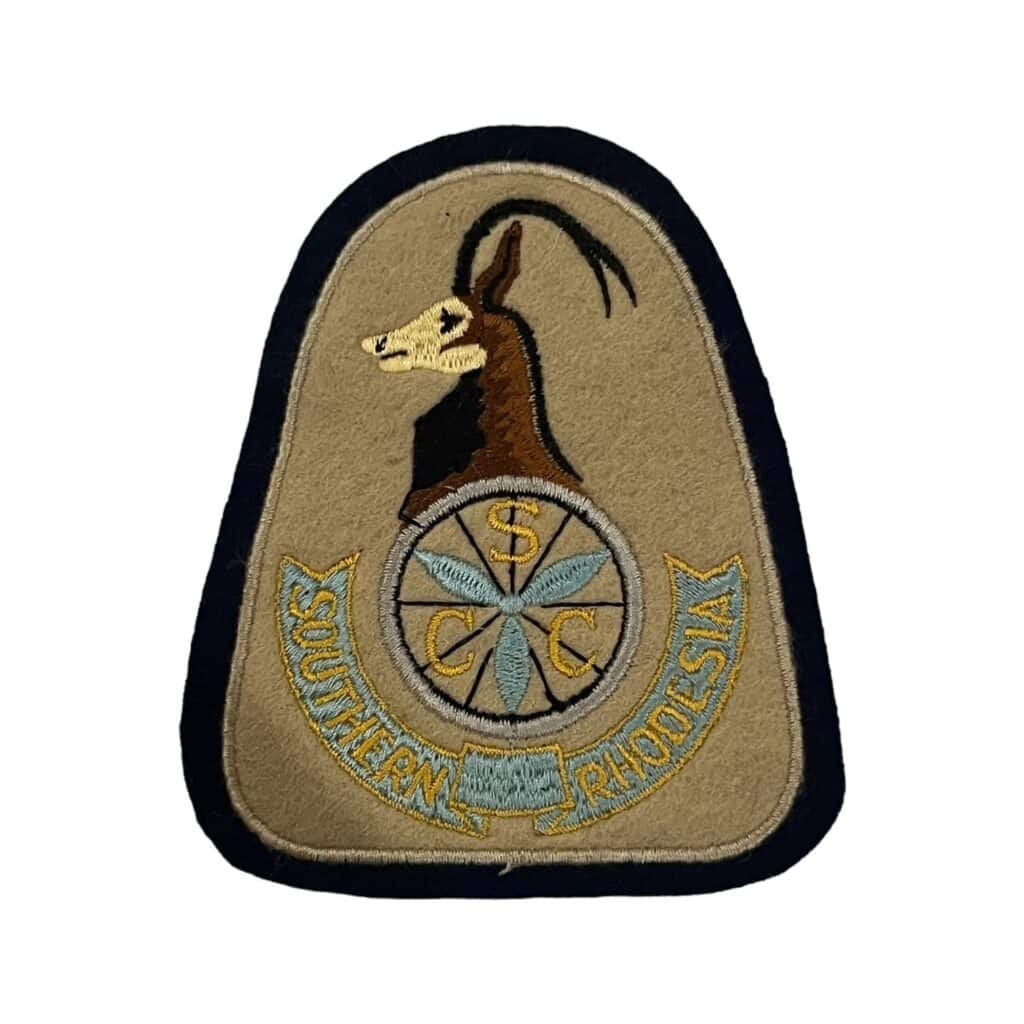 Southern Rhodesian SCC Blazer Patch – (RH098) | Allied Militaria