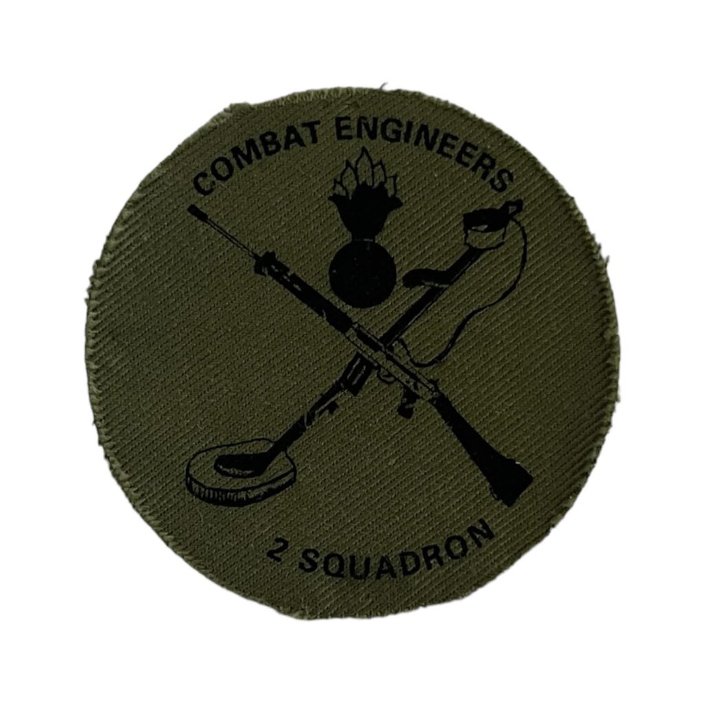 Rhodesian Combat Engineers - 2 Squadron Arm Patch – (RH107) | Allied ...