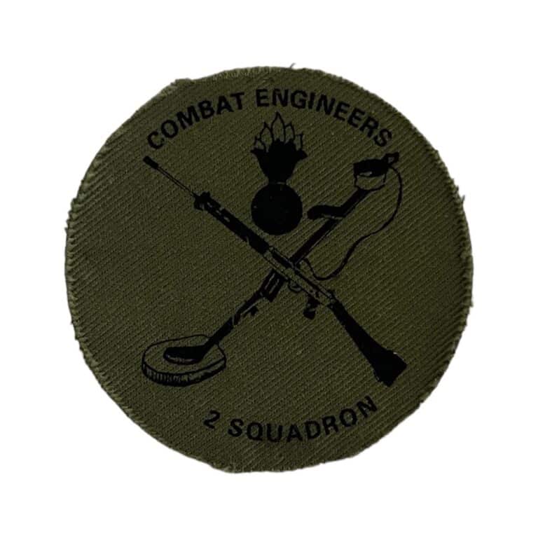 Rhodesian Combat Engineers - 2 Squadron Arm Patch – (RH107) | Allied ...