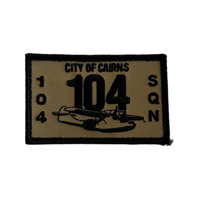 AAFC No. 104 Squadron - City of Cairns - subdued Patch - P878 | Allied ...