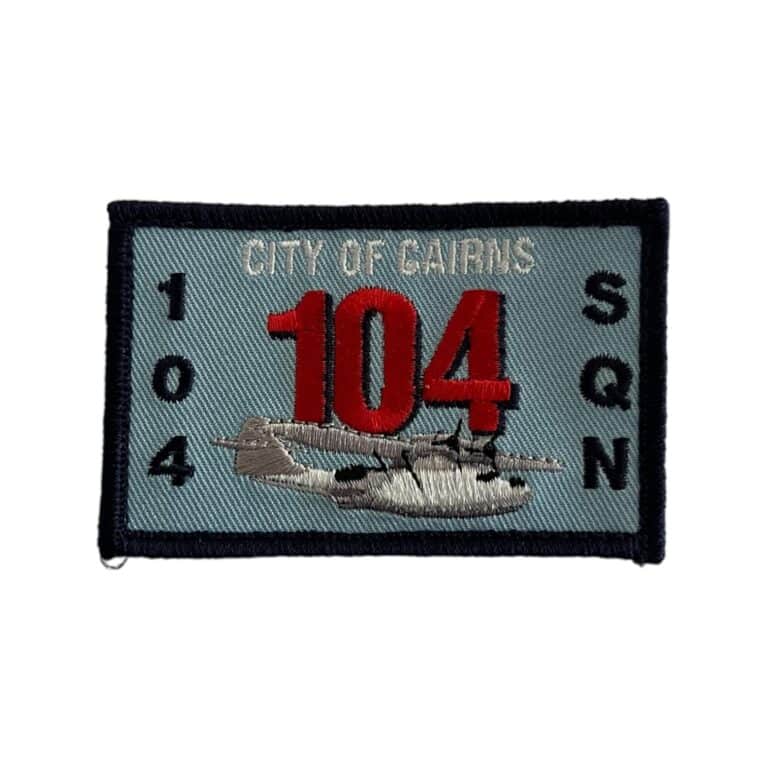 AAFC No. 104 Squadron - City of Cairns - Patch - P879* | Allied Militaria