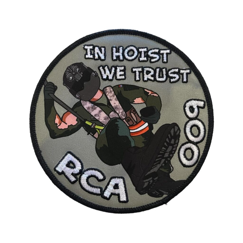 RAAF "RCA 009 In Hoist We Trust" Patch - BP119* | Allied Militaria