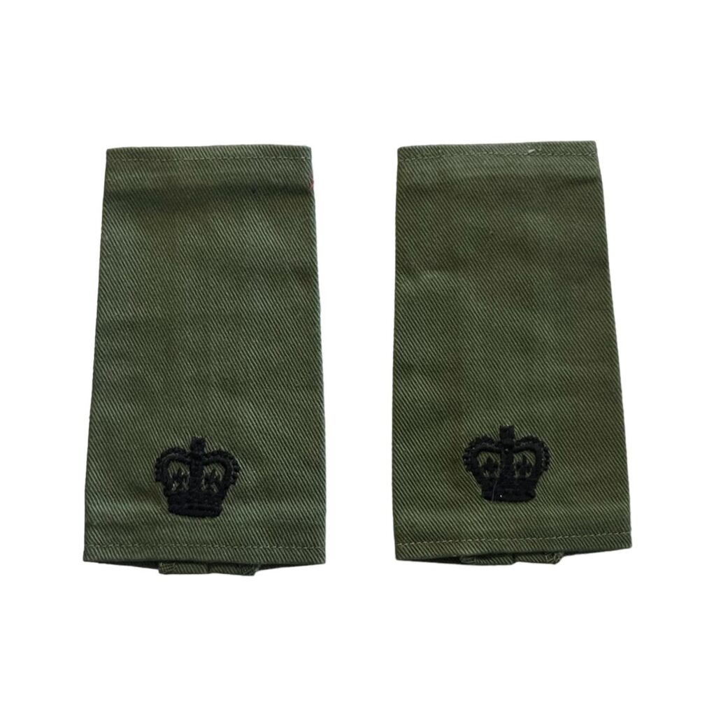 Rank Slide - Australian Army Major – Jungle Green Pair EP088 | Allied ...