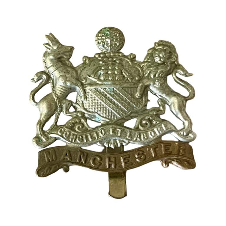 Manchester Regiment Cap Badge (B088) | Allied Militaria