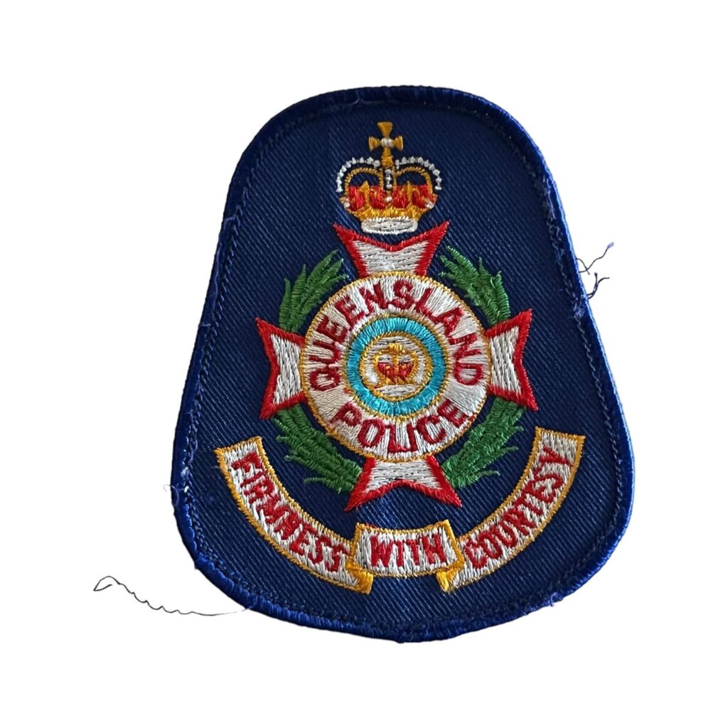 Obsolete Qld Police Patch (LE076) | Allied Militaria