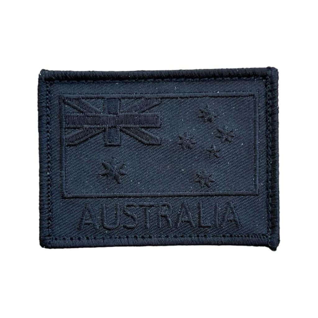 Australian National Flag (Subdued Black) Patch - P903 | Allied Militaria