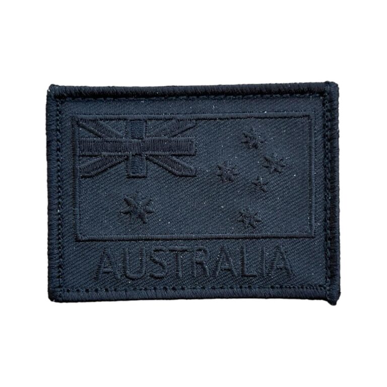 Australian National Flag (Subdued Black) Patch - P903 | Allied Militaria