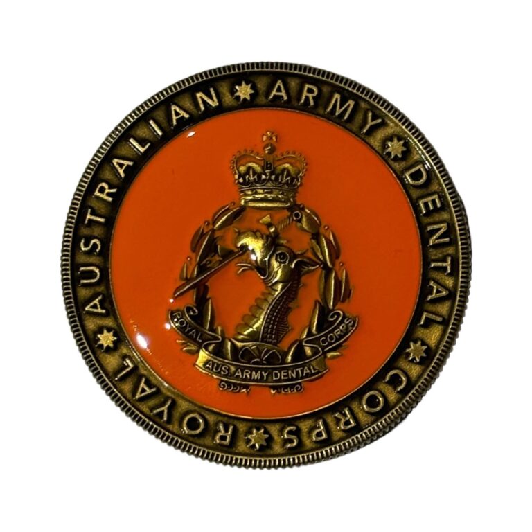 Royal Australian Army Dental Corps Challenge Coin - (CC228) | Allied ...