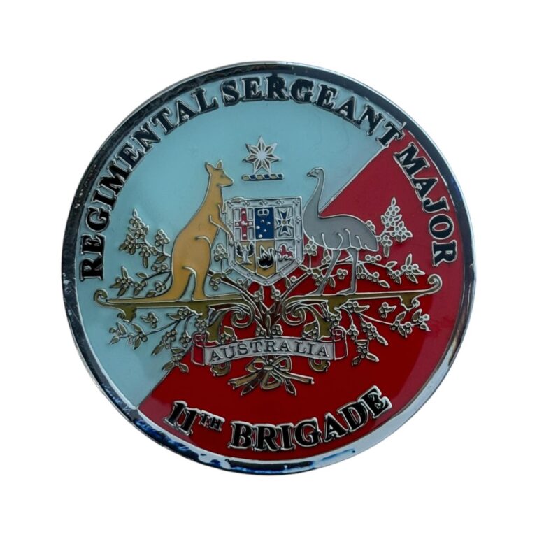 Regimental Sgt Major - 11th Brigade Challenge Coin - (CC195) | Allied ...