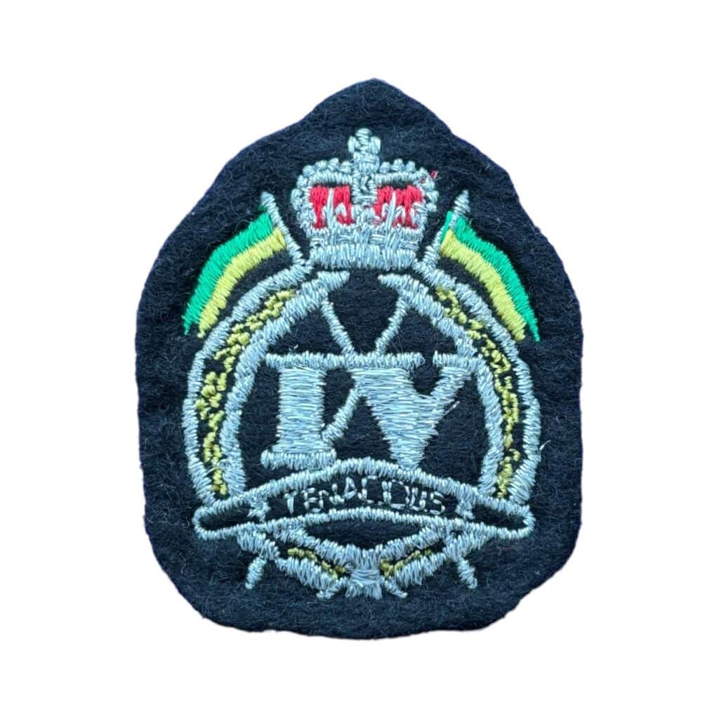 4th Cavalry Regiment Bullion Beret Badge (A338) | Allied Militaria