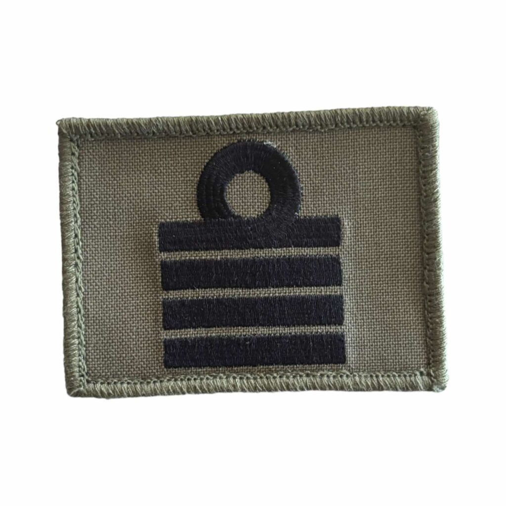 RAN Captain (CAPT) – TBAS Field Rank Patch - P1047 | Allied Militaria