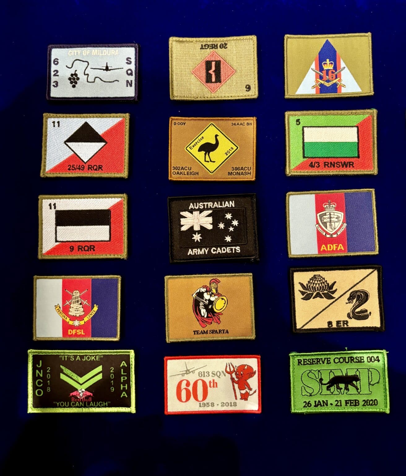 ADF PATCH LOT BARGAIN - P1049 | Allied Militaria