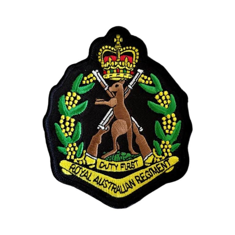Royal Australian Regiment (RAR) – Black Patch - BP138 | Allied Militaria