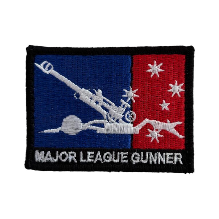 MAJOR LEAGUE GUNNER Patch - P1062 | Allied Militaria