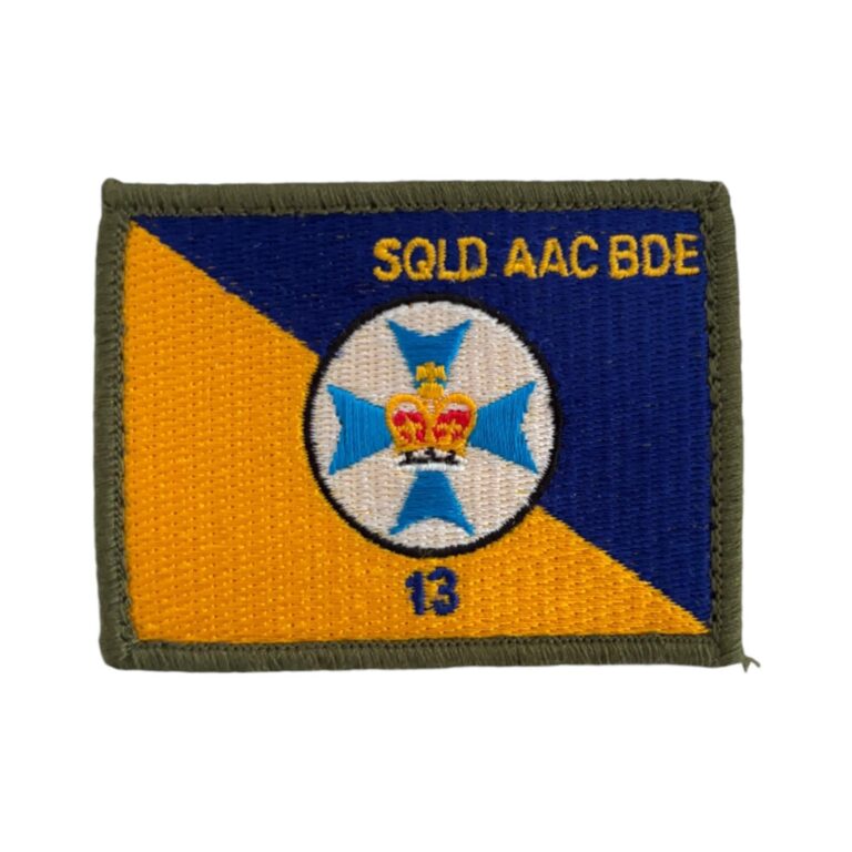 South Queensland AAC 13 BDE Patch - P1052 | Allied Militaria