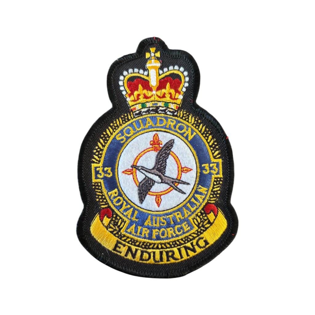 No. 33 Squadron RAAF Patch - BP154 | Allied Militaria
