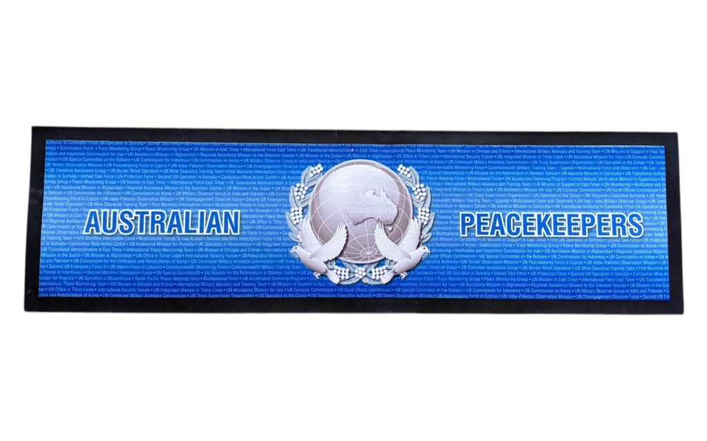 AUSTRALIAN PEACEKEEPERS Bar Runner - TB006 | Allied Militaria
