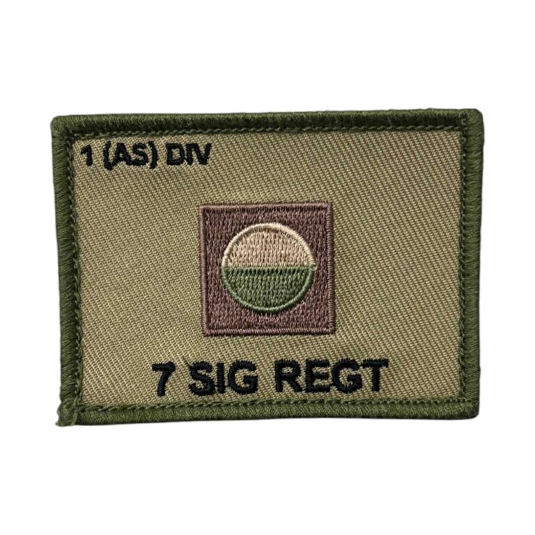 1(AS) DIV - 7th Signal Regiment Patch - P1385 | Allied Militaria