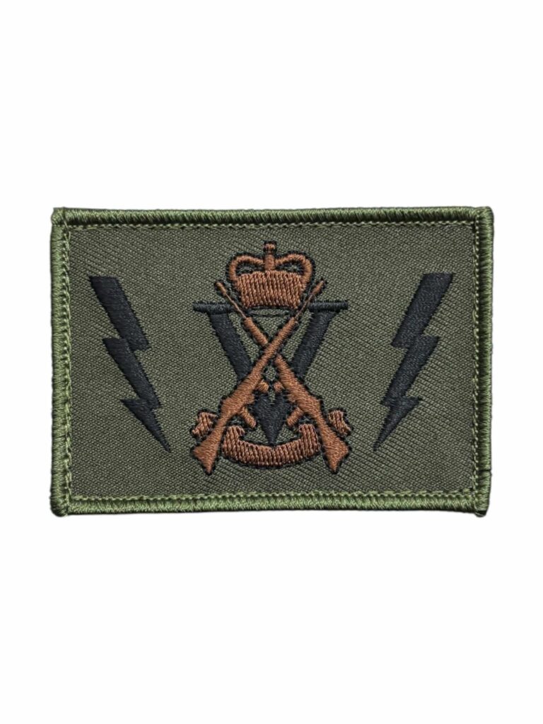 8th/7th RVR – Support Coy Signals Platoon Patch - P1400 | Allied Militaria