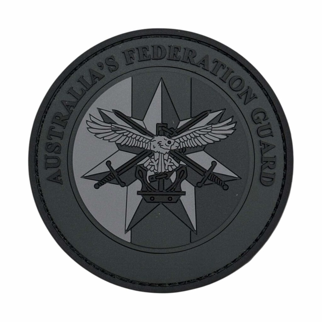 Australian Federation Guard (Subdued) PVC Patch - PVC011 | Allied Militaria