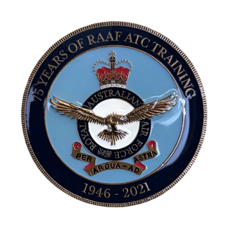 RAAF School of Air Traffic Control Challenge Coin (CC333) | Allied ...